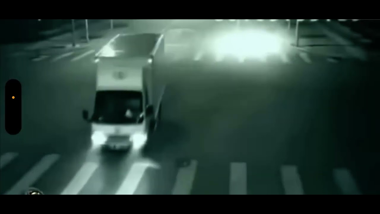 Angel caught on camera protecting and saving man from truck collision 💥 ...