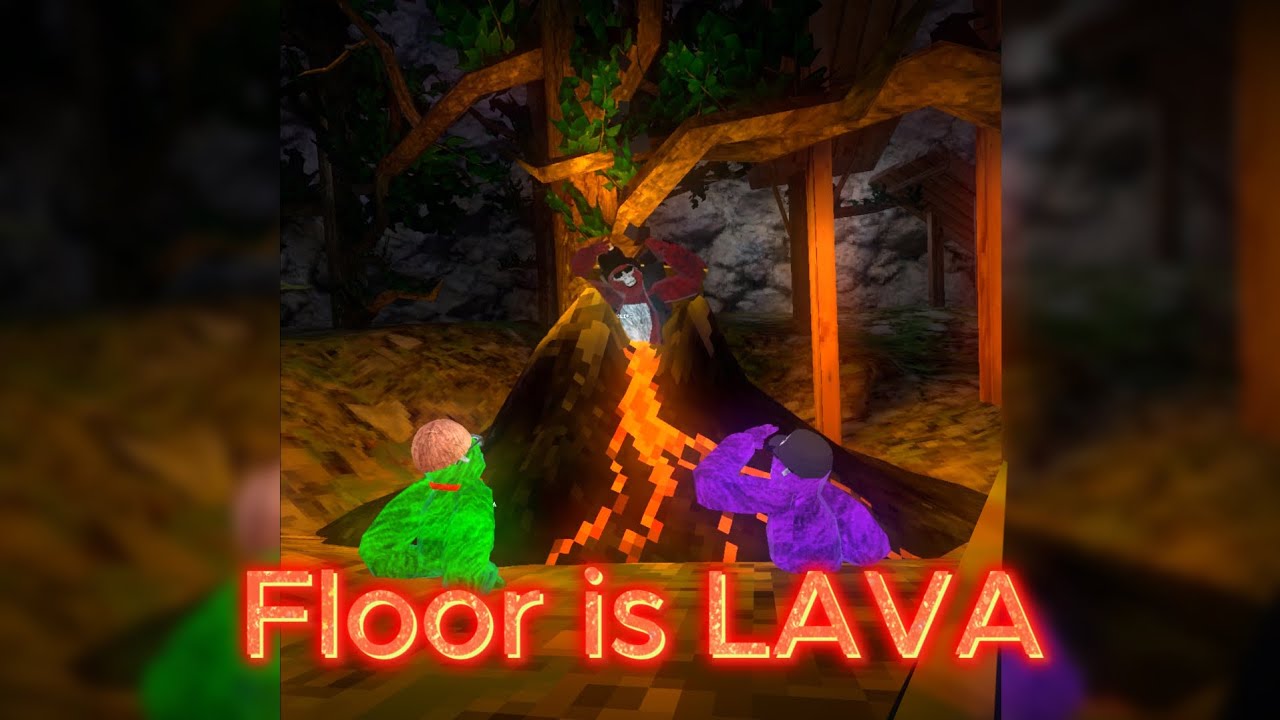Floor is lava gtag for 1000 shiny rocks 🪨 - YouTube