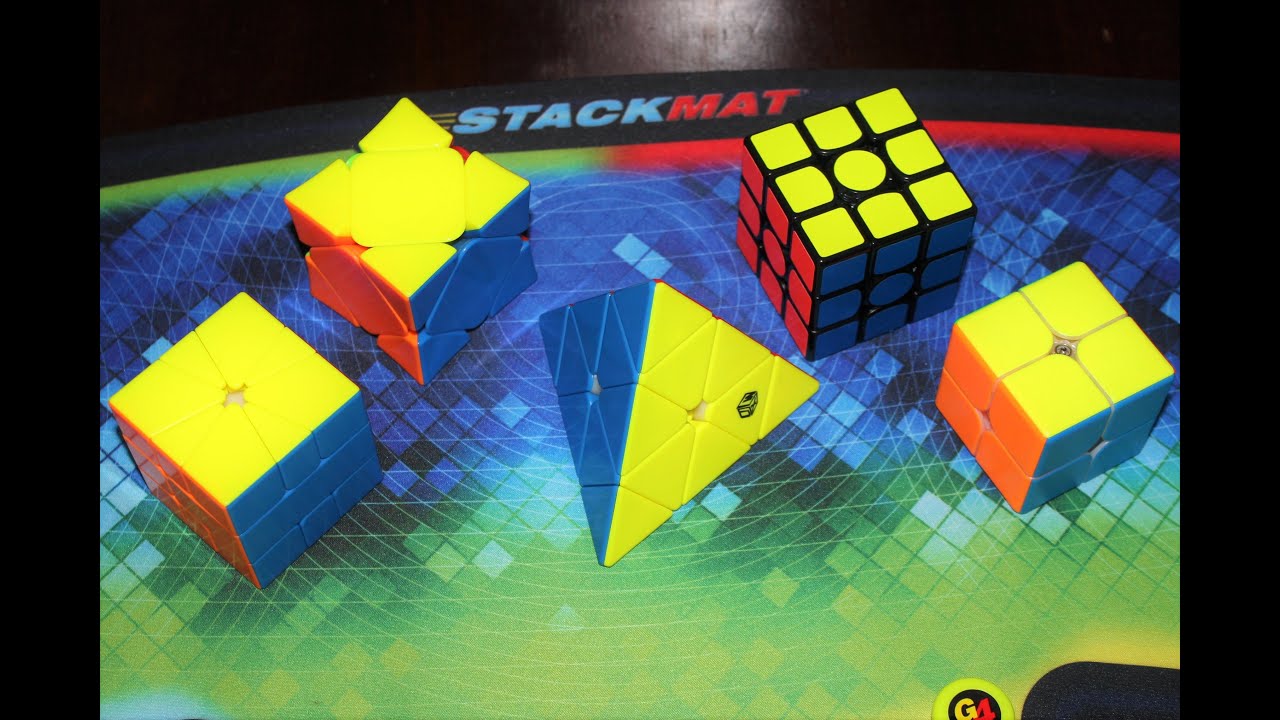 My Top 5 WCA Events - YouTube