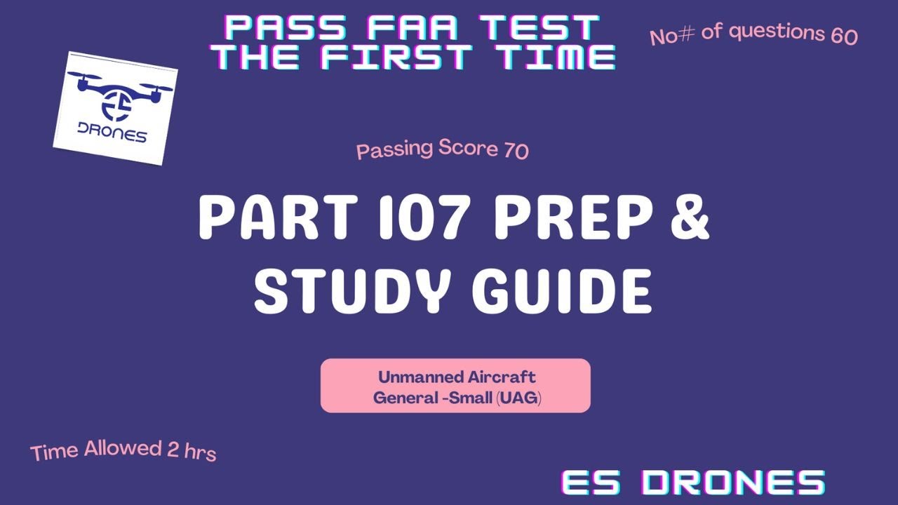 Pass FAA Part 107 Exam in 2024 | Part 107 Exam Prep Guide - YouTube