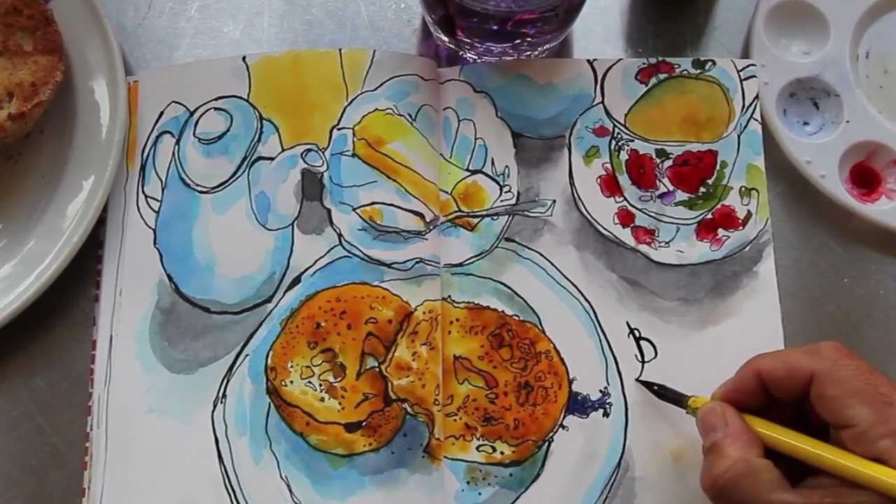 The Art of Breakfast- a film about Danny Gregory - YouTube