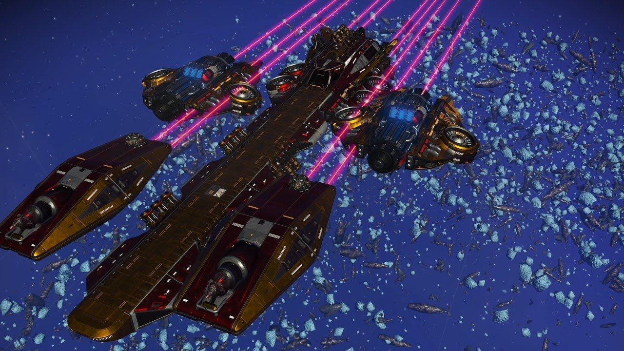NMS Voyagers Corvette Build. - YouTube