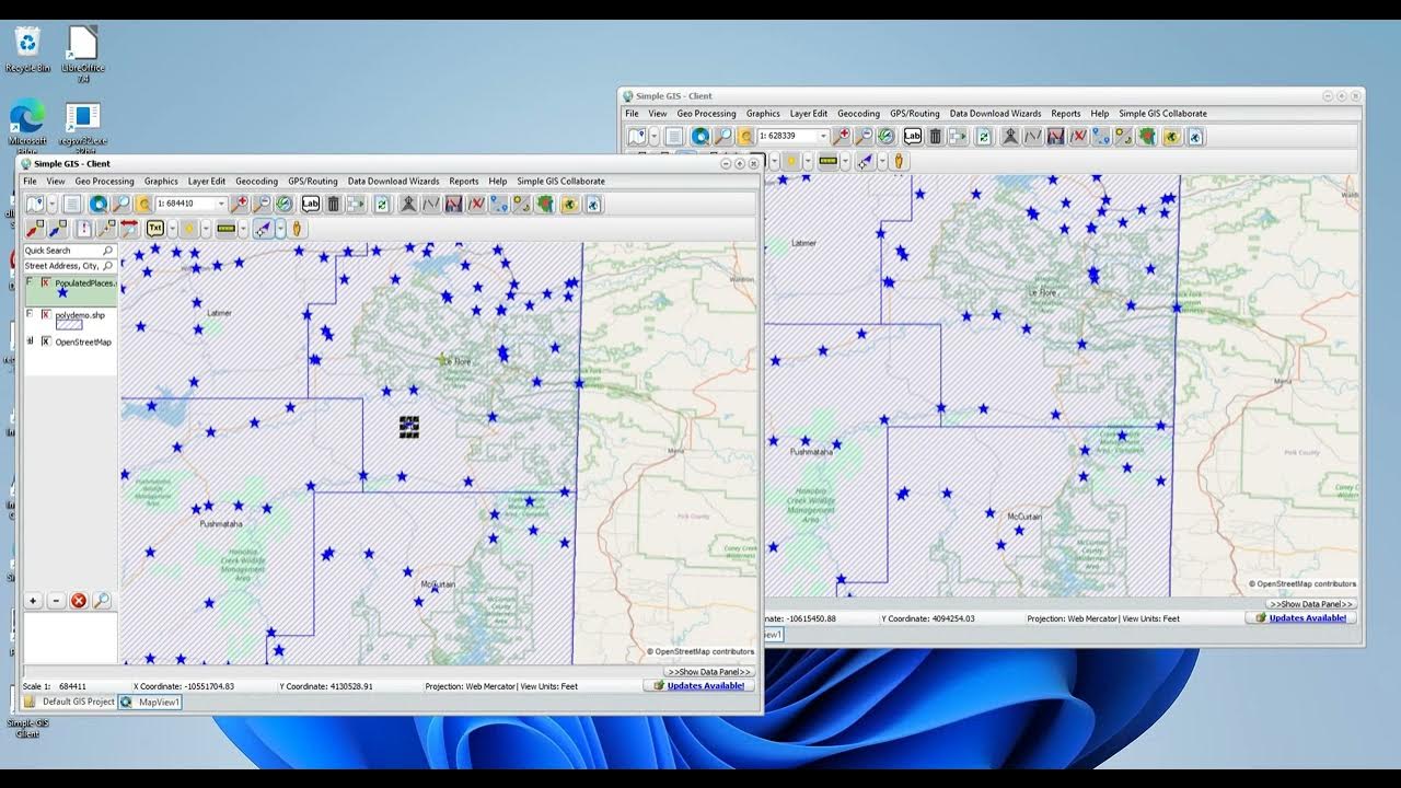 Simple GIS Software Tutorials - Multiuser Editing of Shapefiles - YouTube