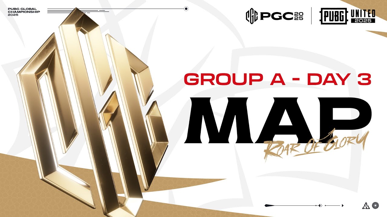 [MAP] 그룹 스테이지 GROUP A DAY 3 | PGC 2025 [배틀그라운드] [배그] - YouTube