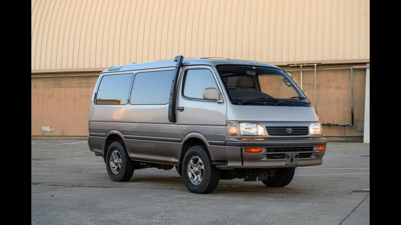 1996 JDM Toyota Hiace Super Custom - Interior - YouTube