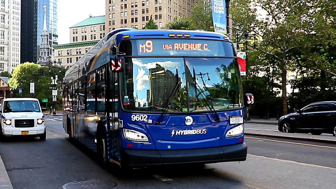 MTA New York City Bus 2021 New Flyer XDE40 "Xcelsior" Hybrid 9602 On ...