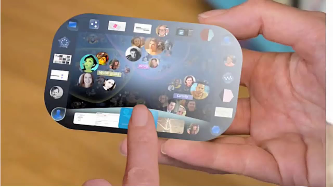 iphone du futur 2050 - YouTube