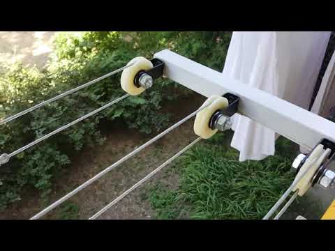 Сушилка для белья ♦ Бельевая сушилка на роликах | Керчь