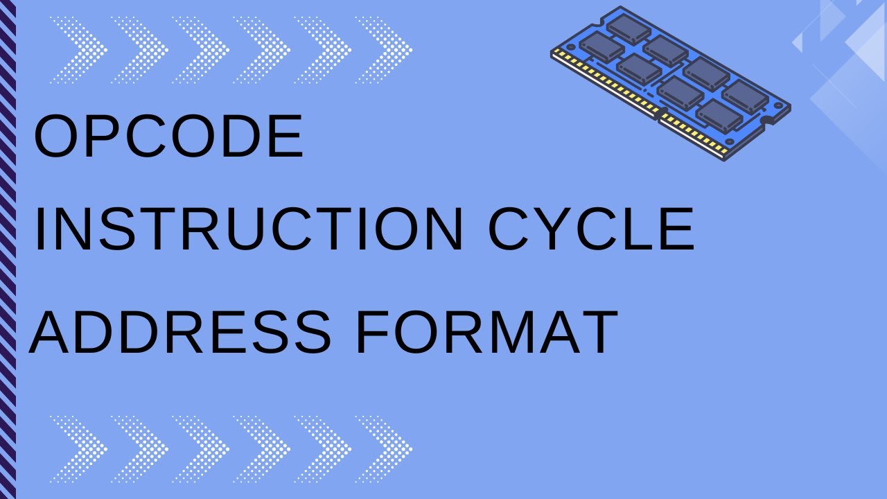 Characteristics of machine instructions - YouTube