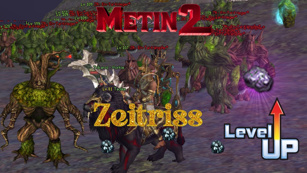 Metin2 DE RUBY/Chimera: Zeitriss Map lvln & Cor Dämonis farmen als ...