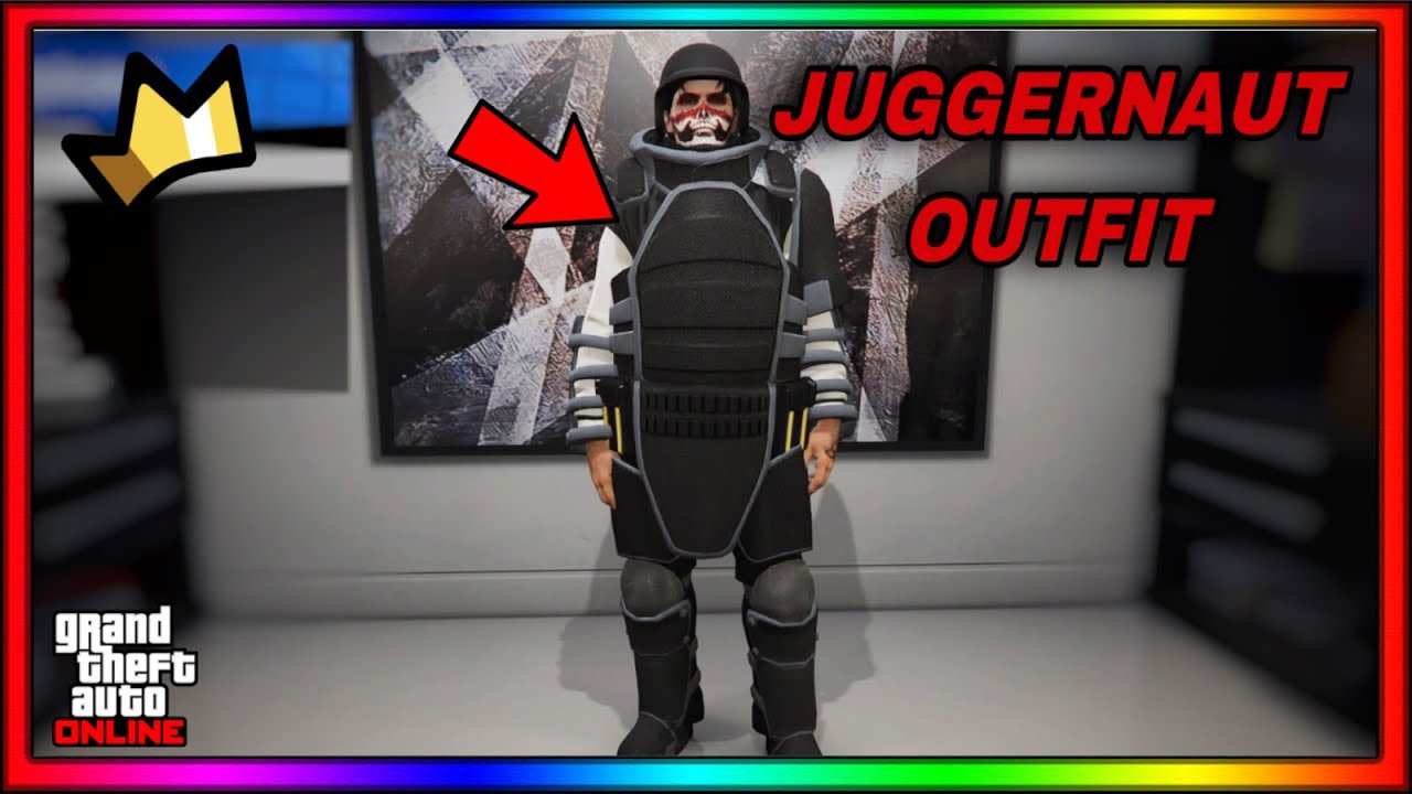 GTA 5 ONLINE - UPDATE HOW TO GET FULL JUGGERNAUT OUTFIT TUTORIAL (ALL ...