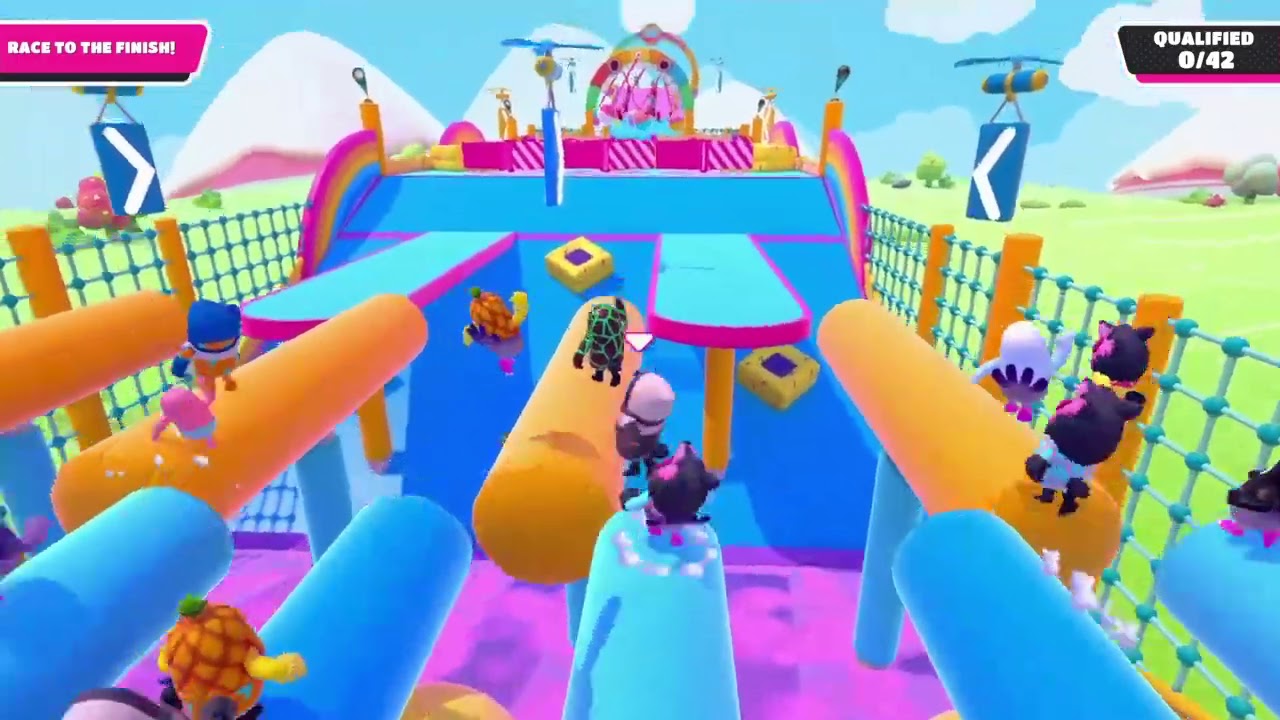 Greatest clutch ever!!! Fall Guy Moments - YouTube