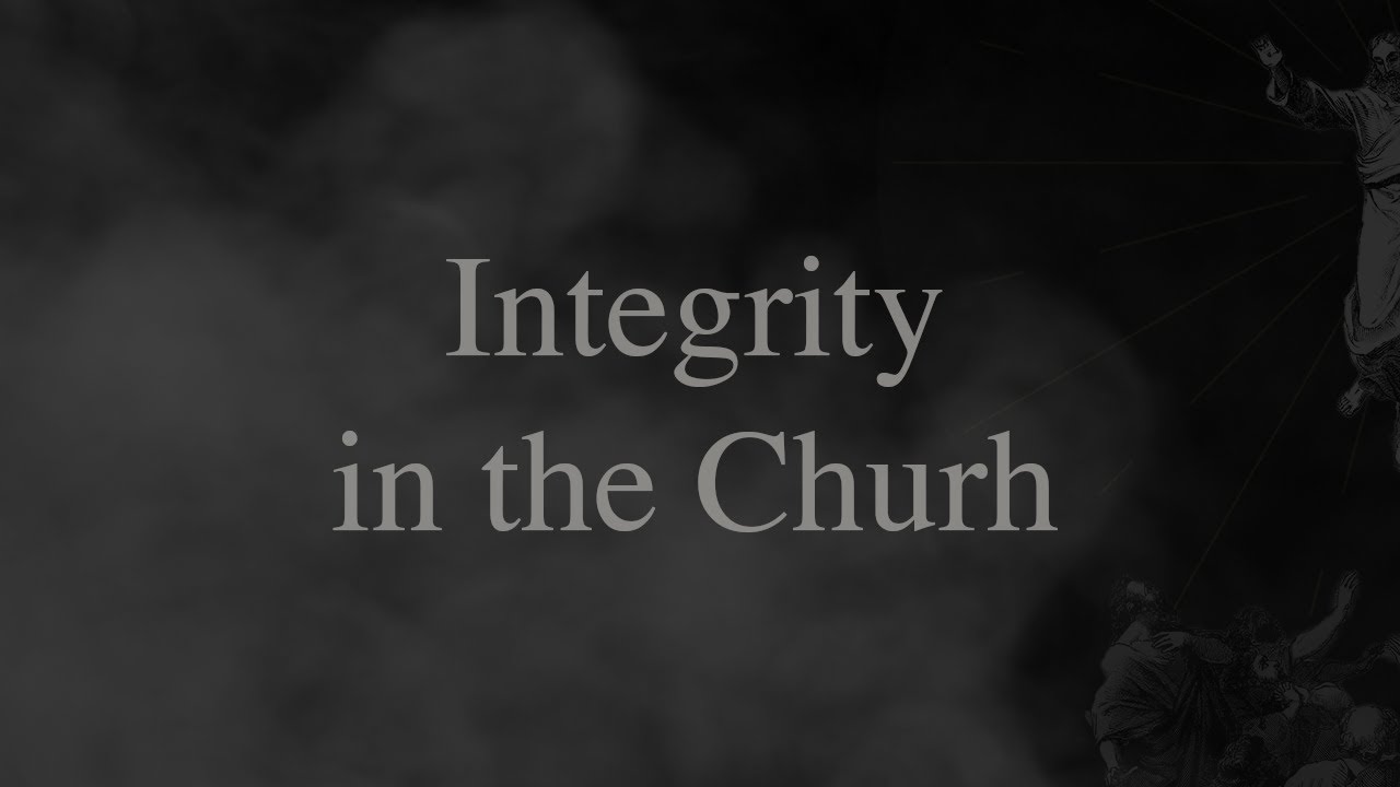 Integrity in the Church | Guest Speaker Pastor Jeff Ogle - YouTube