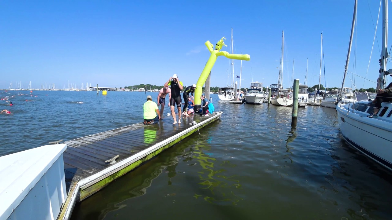 2017 Rock Hall Sprint Triathlon: Recap - YouTube