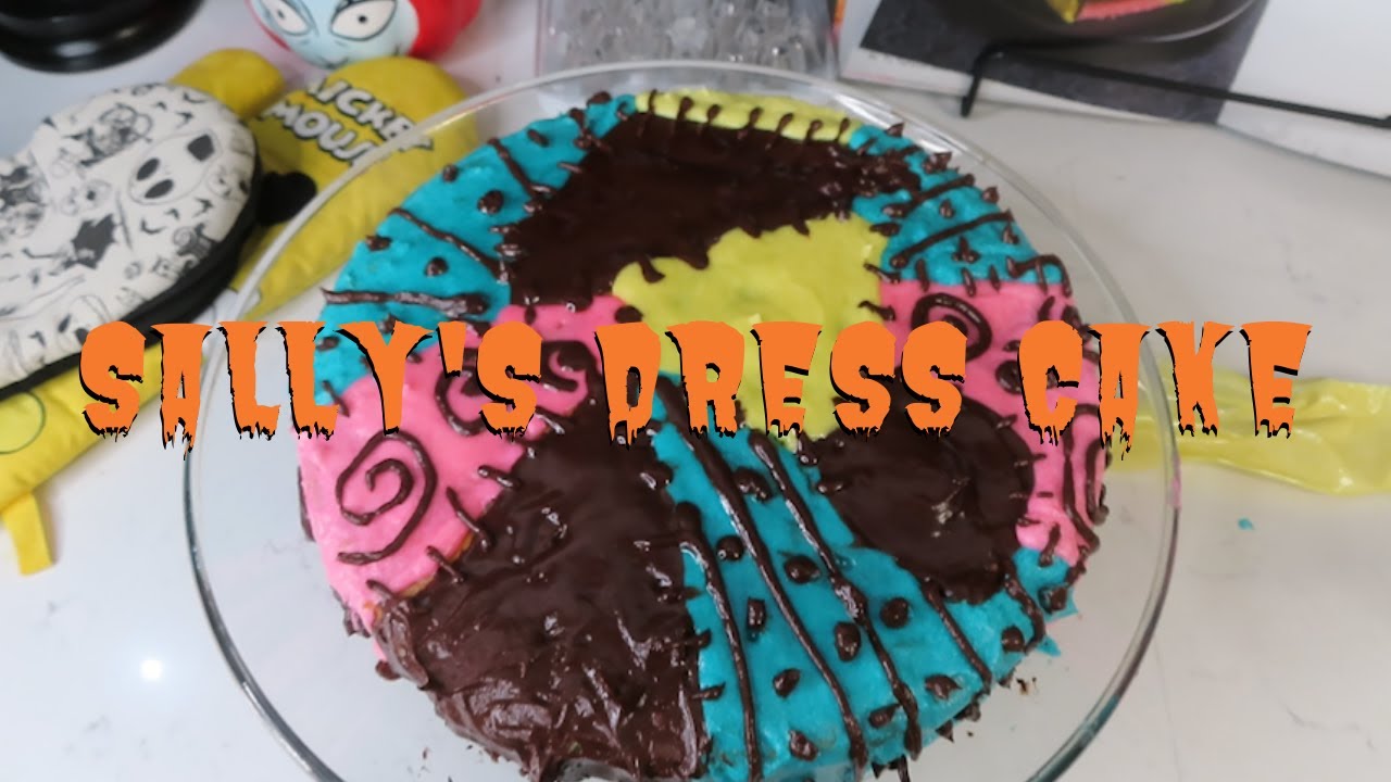Baking a Nightmare Before Christmas Sally Cake | Halloween Bake with Me ...