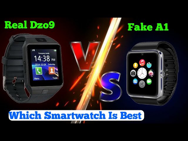 Dzo9 Vs A1 Fake Smartwatch Which Smartwatch Is Best Dzo9 A1, 60% OFF