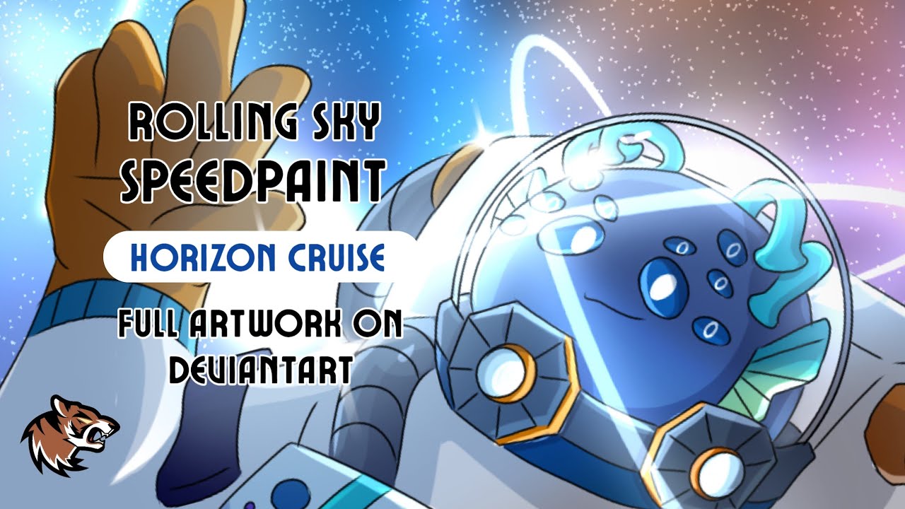 Characterization of Horizon Cruise | Rolling Sky Speedpaint ...