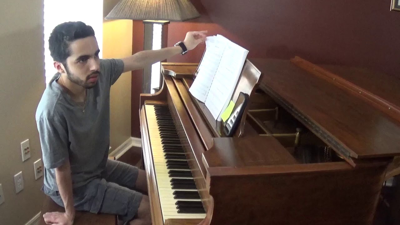 Jon P. Class Piano II test out - YouTube
