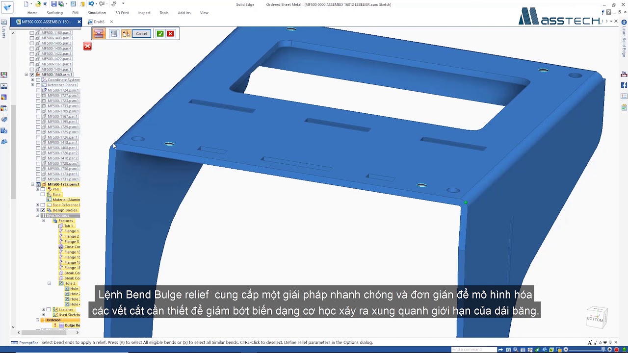 Thiết Kế Cơ Khí trong Solid Edge - Mechanical Design in Solid Edge - YouTube