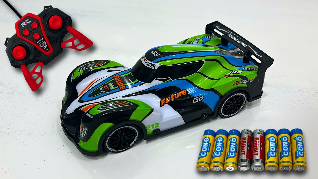 Unboxing High-end Remote Control Racing Car 1:18 Scale, RC Police Car 1 ...