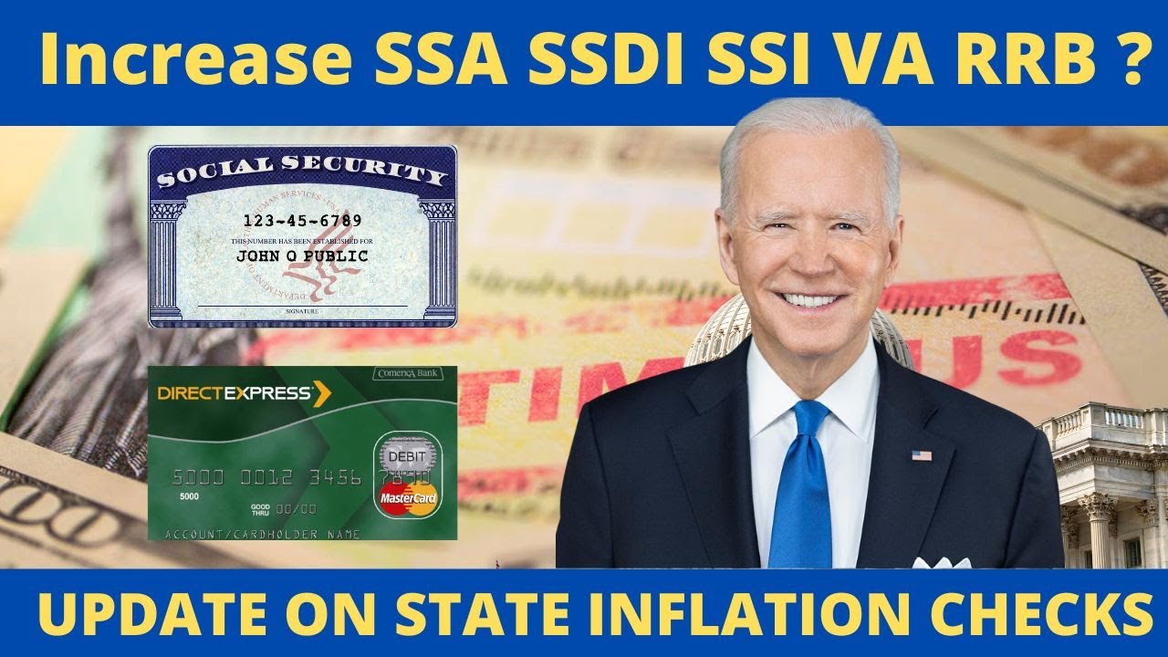 Social Security Increase SSA SSDI SSI VA RRB? Plus State Inflation ...