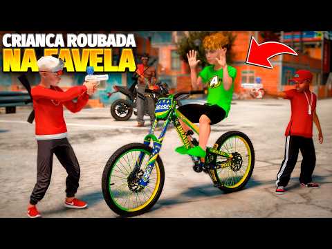 CRIANÇA DE HUPI NAJA DA COPA FOI ROUBADO PELOS MENOR DA FAVELA, E AGORA?😭 (GTA 5)