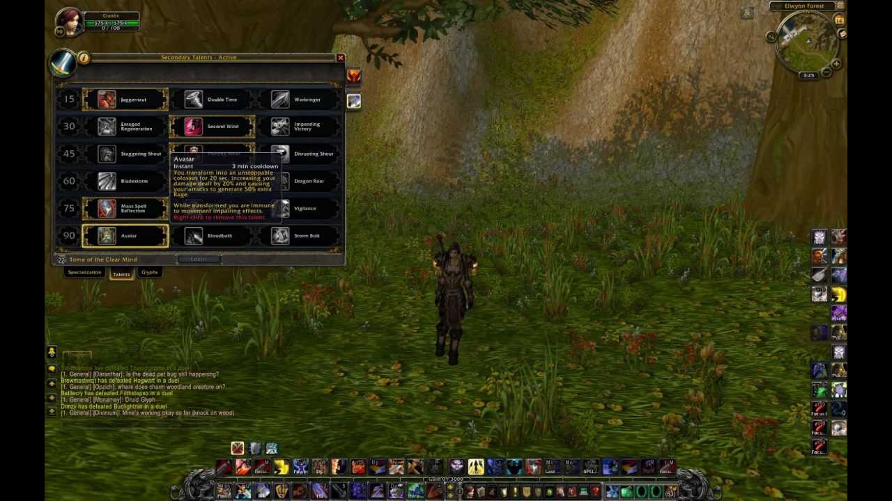 Warrior Mop Talents - YouTube