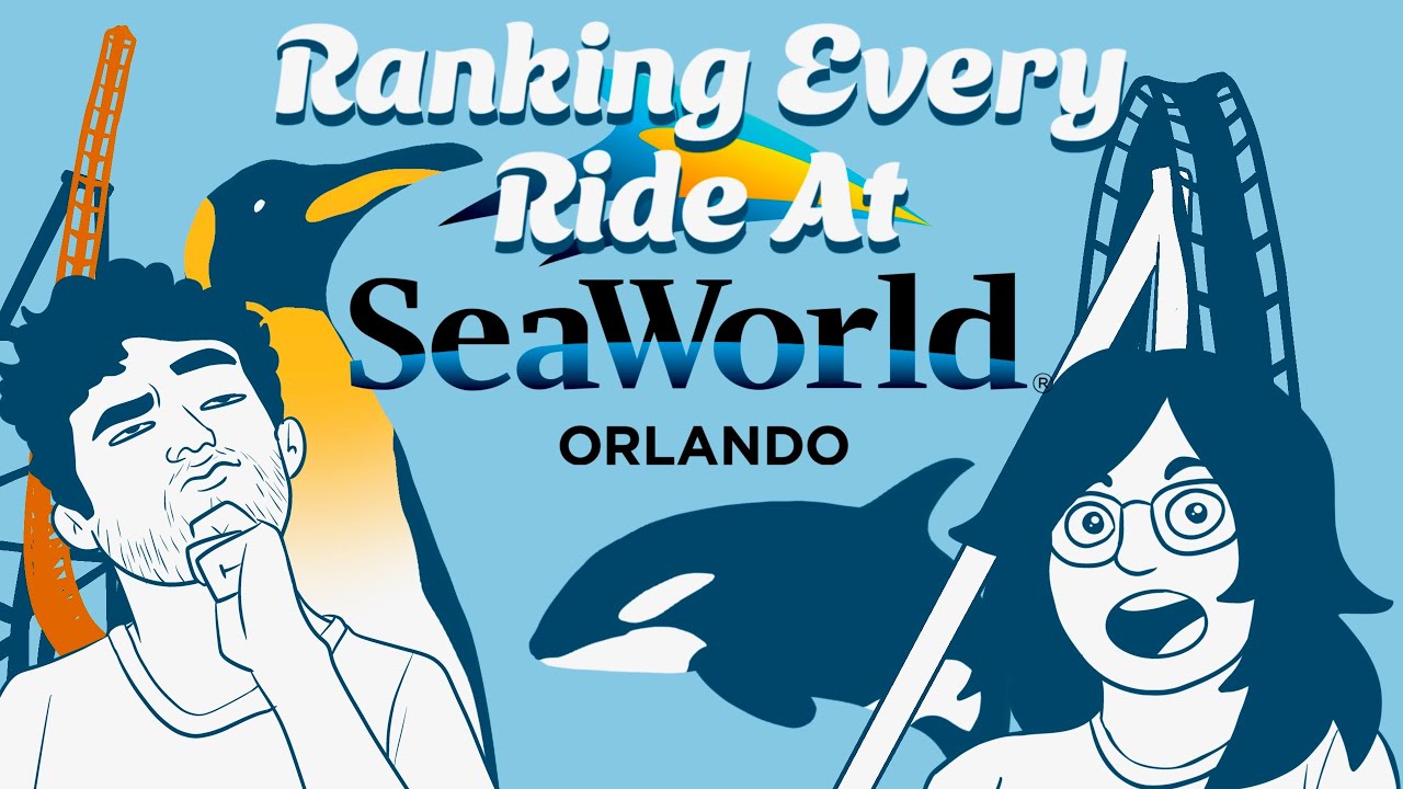 Ranking EVERY RIDE at Sea World Orlando! Tier List! - YouTube