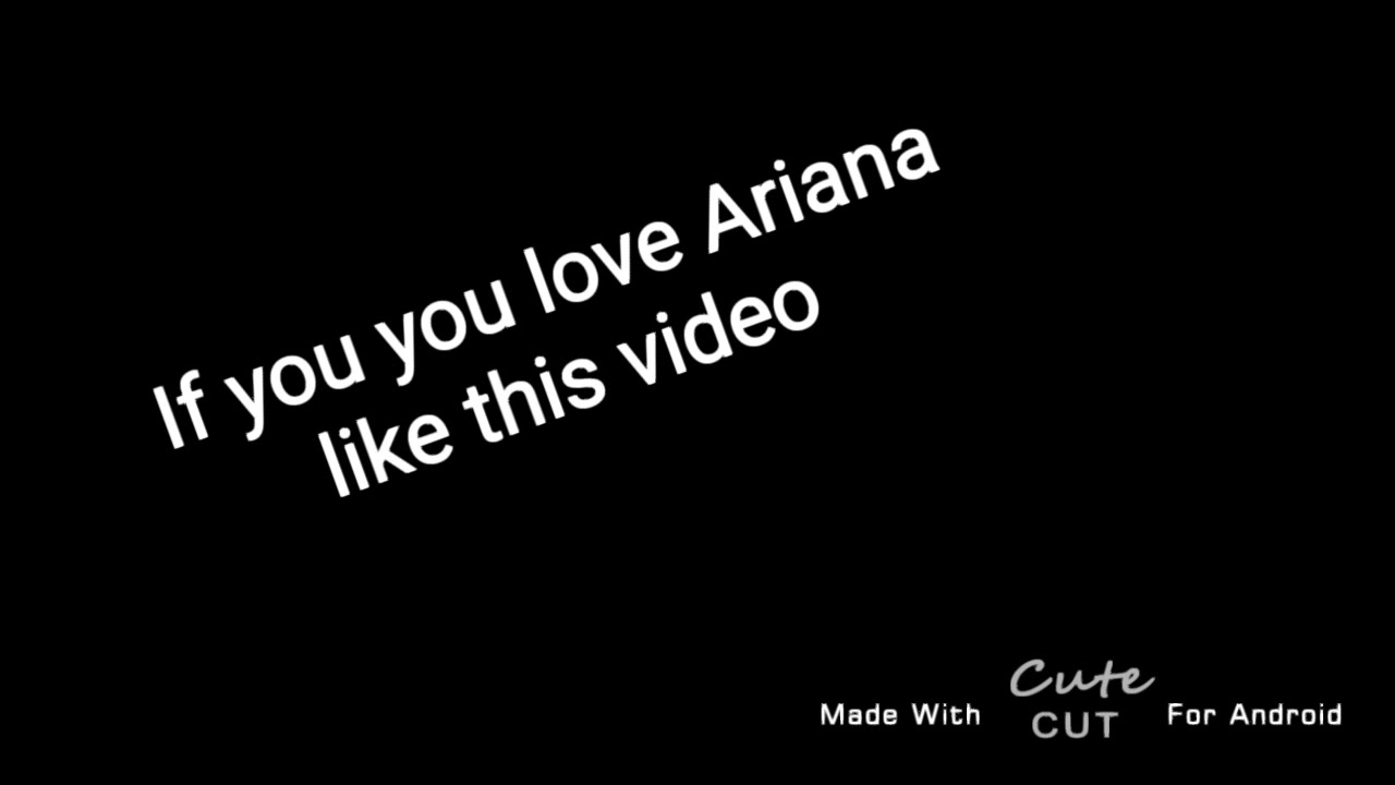 Like this video if you love ari - YouTube