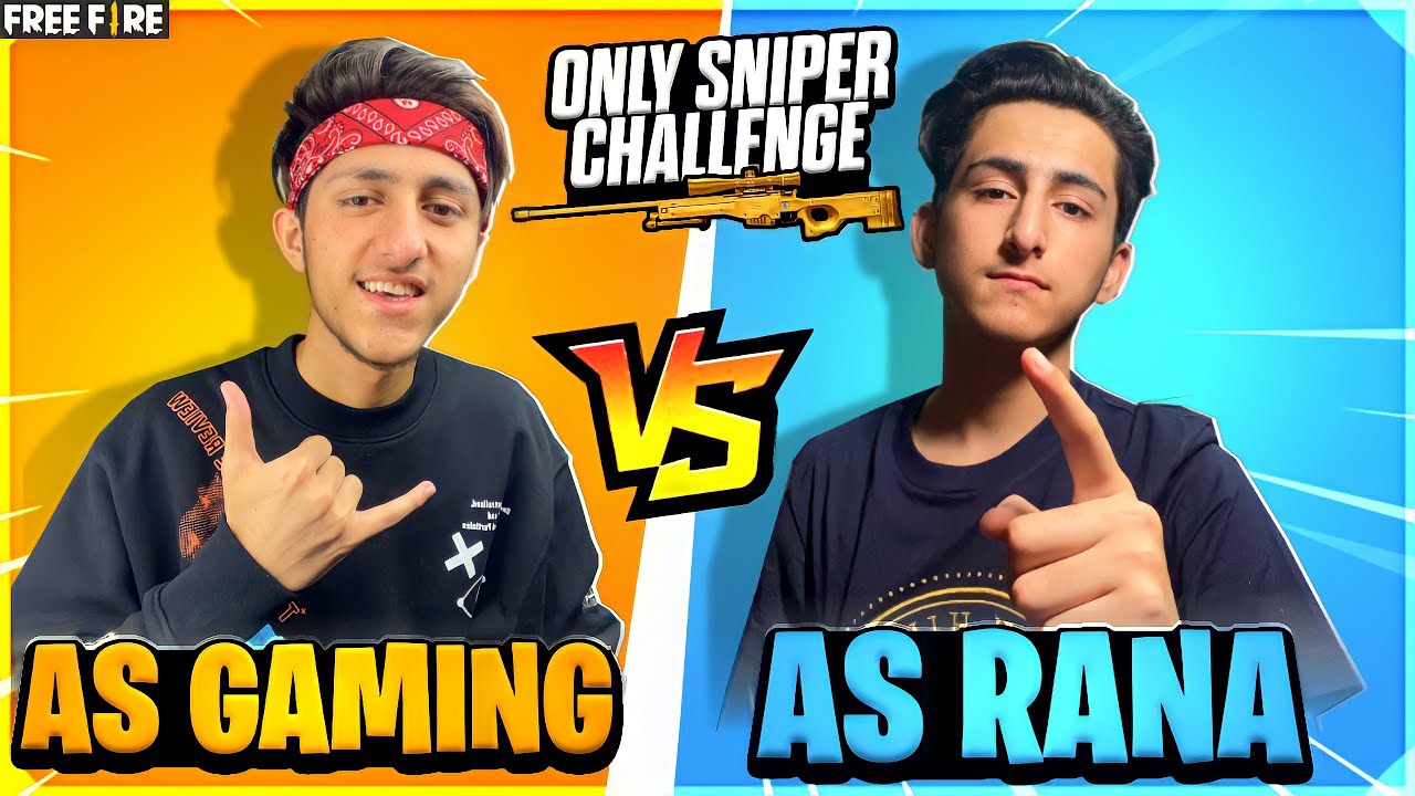 Aa Gaming Vs As Rana Only Sniper - Gaerna Free Fire - YouTube
