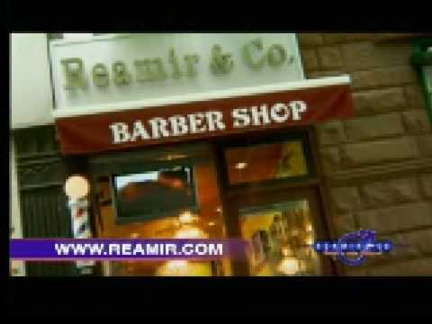 Reamir & Co. - High end Barber Shop in New York - YouTube