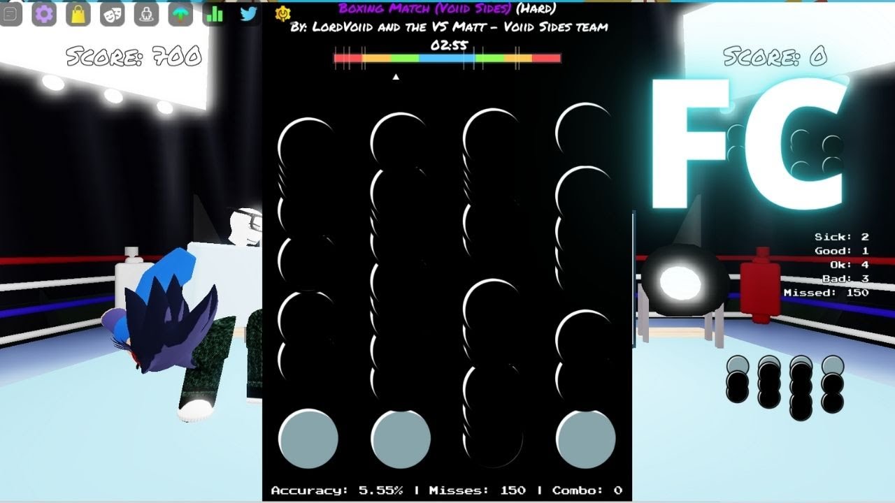 TRYING TO FC BOXING MATCH VOIID SIDES BUT... - YouTube