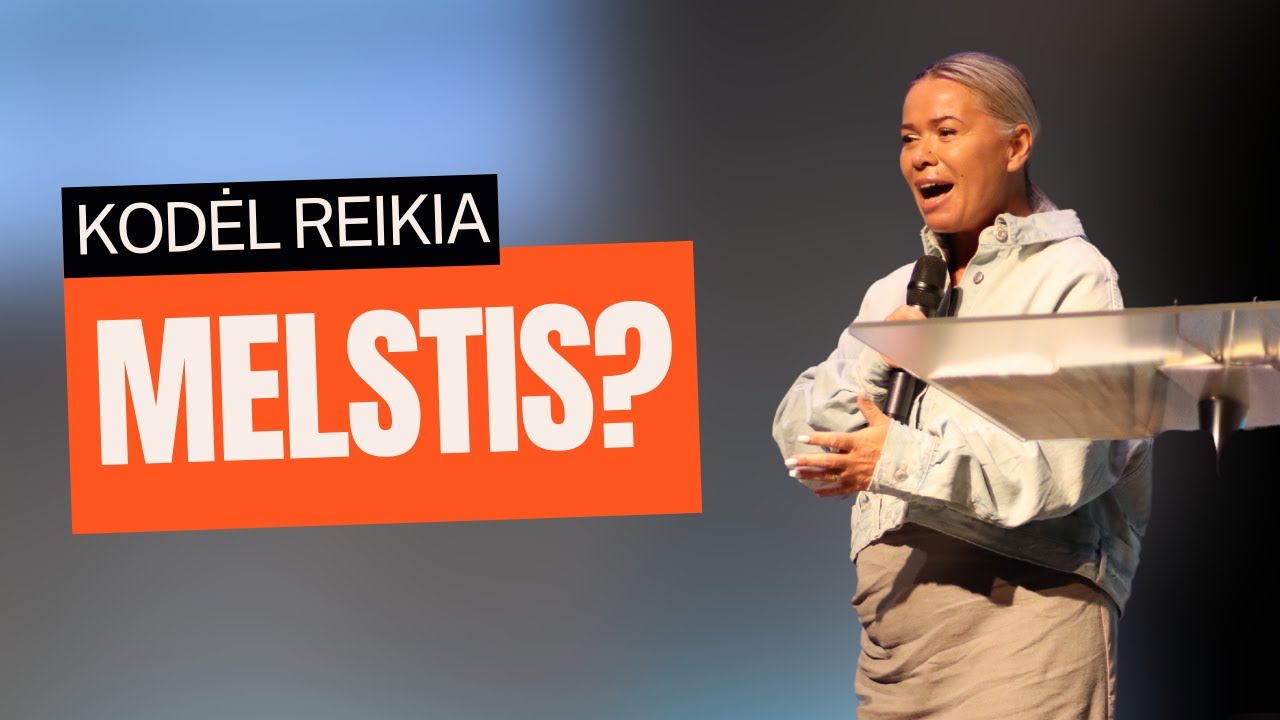 Kodėl reikia melstis? / Vilma Ditkevičius - YouTube