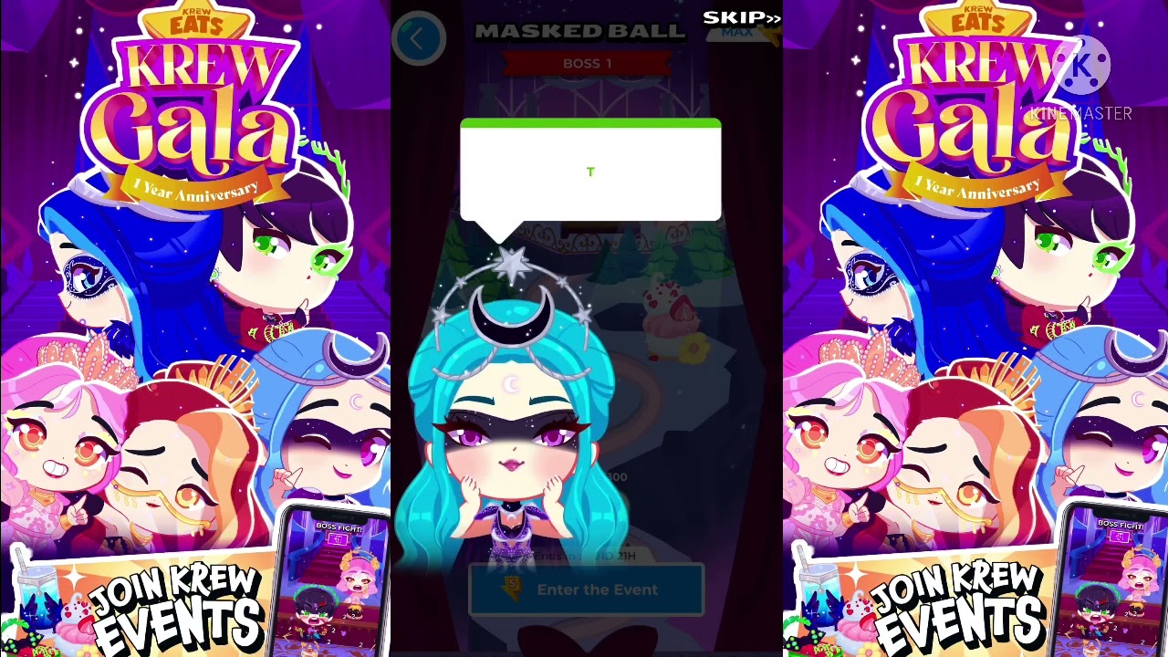 Krew Eats Krew Gala 1 Year Anniversary June Event. - YouTube