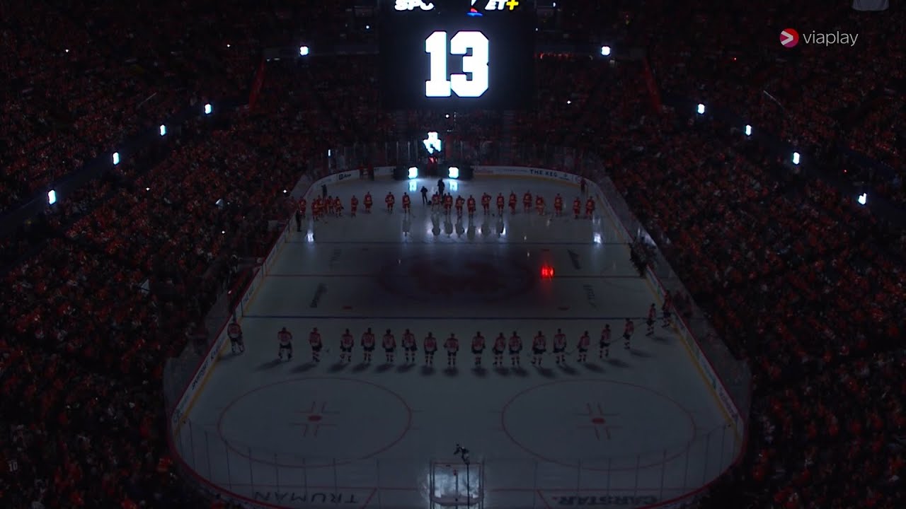 Calgary Flames intro + Johnny Gaudreau tribute | Calgary Flames ...