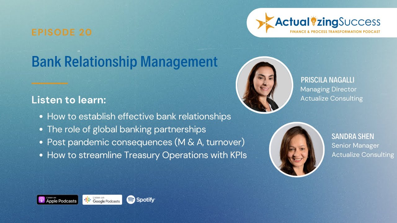 Bank Relationship Management - Actualizing Success Ep. 20 - YouTube