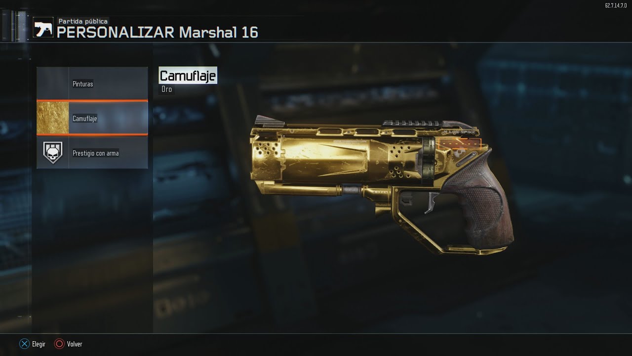 VIDEO TUTORIAL!! TODOS LOS CAMUFLAJES/CAMO DE MARSHAL 16 - BLACK OPS 3 ...