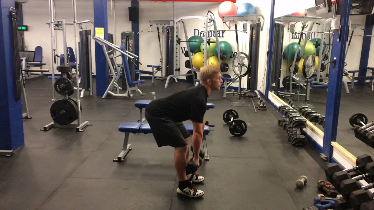 Dumbbell SLDL - YouTube