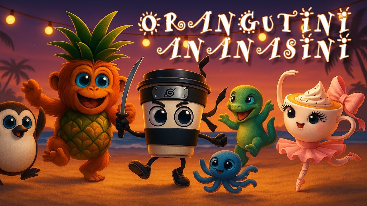 Orangutini Ananasini - Beach Party (Phoenix Remaster) | Brainrot Dance ...