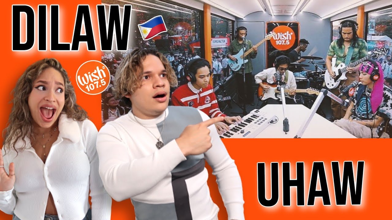 Our New Favourite Filipino Band 🤩 |Waleska & Efra react to Dilaw - Uhaw ...