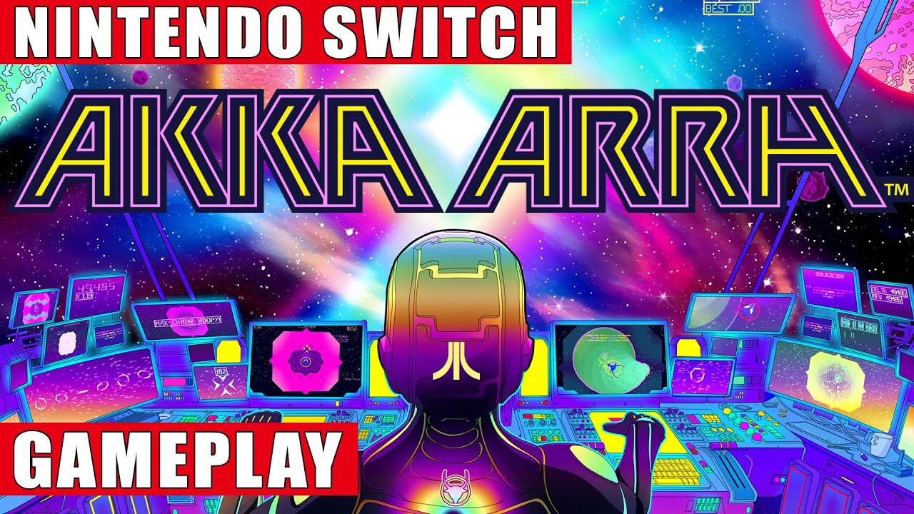 Akka Arrh Nintendo Switch Gameplay - YouTube