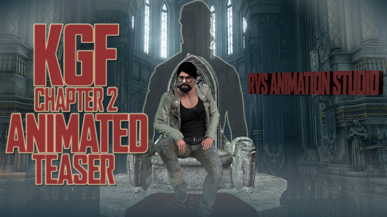 KGF Chapter 2 Animated Teaser Whatsapp Status - YouTube