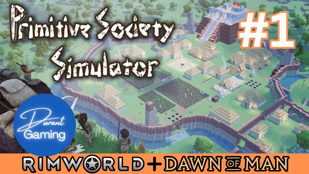 NEW Tribe Sim with HUGE Potential! | Primitive Society Simulator #1 ...