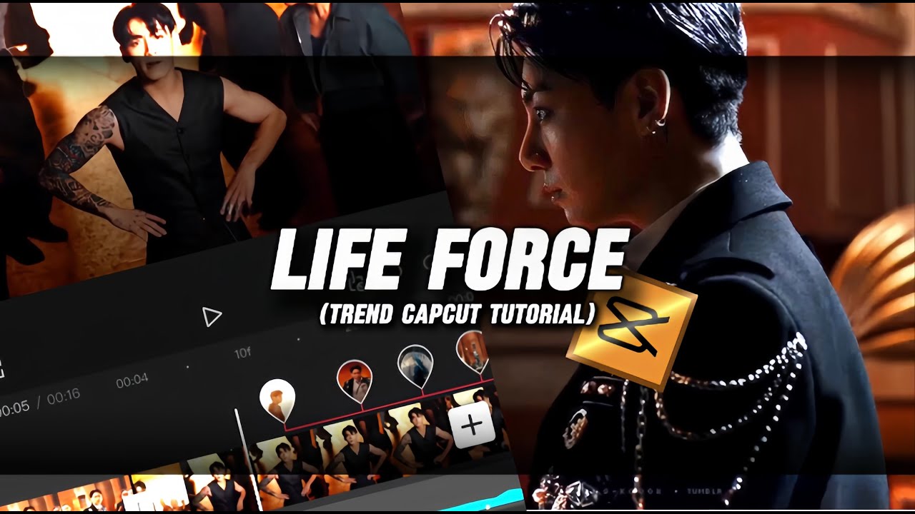 LIFE FORCE TREND CAPCUT TUTORIAL || VIRAL LIFE FORCE EDIT CAPCUT - YouTube