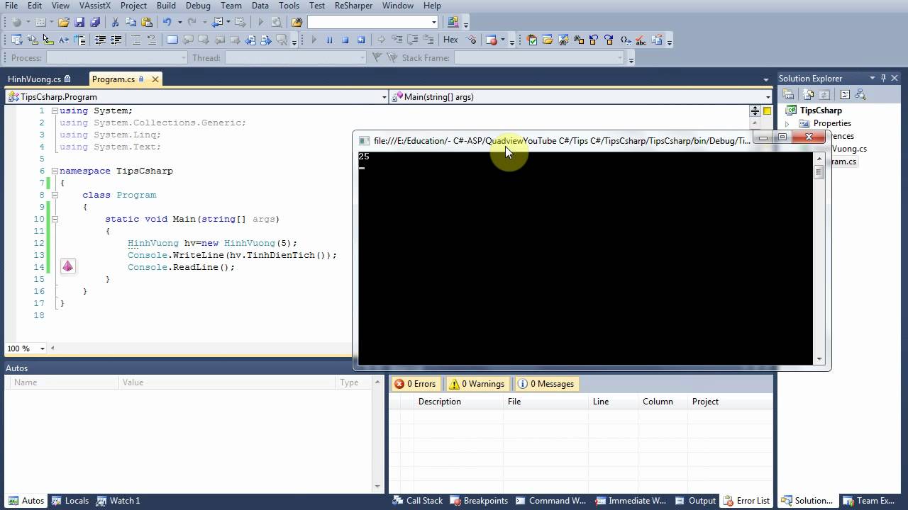 [excodevn.com][TipsC#] Hủy tử (Destructor) trong C# - YouTube