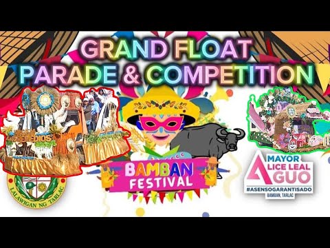 Grand Float Parade and Competition | Bamban Festival 2024 - YouTube