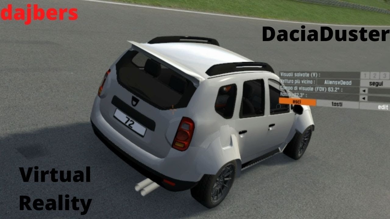 Live for Speed VR Dacia Duster - YouTube