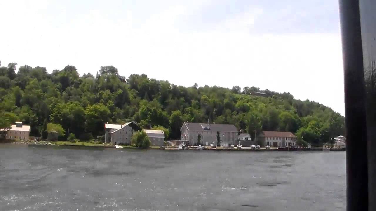 Glenora - Adolphustown ferry - YouTube