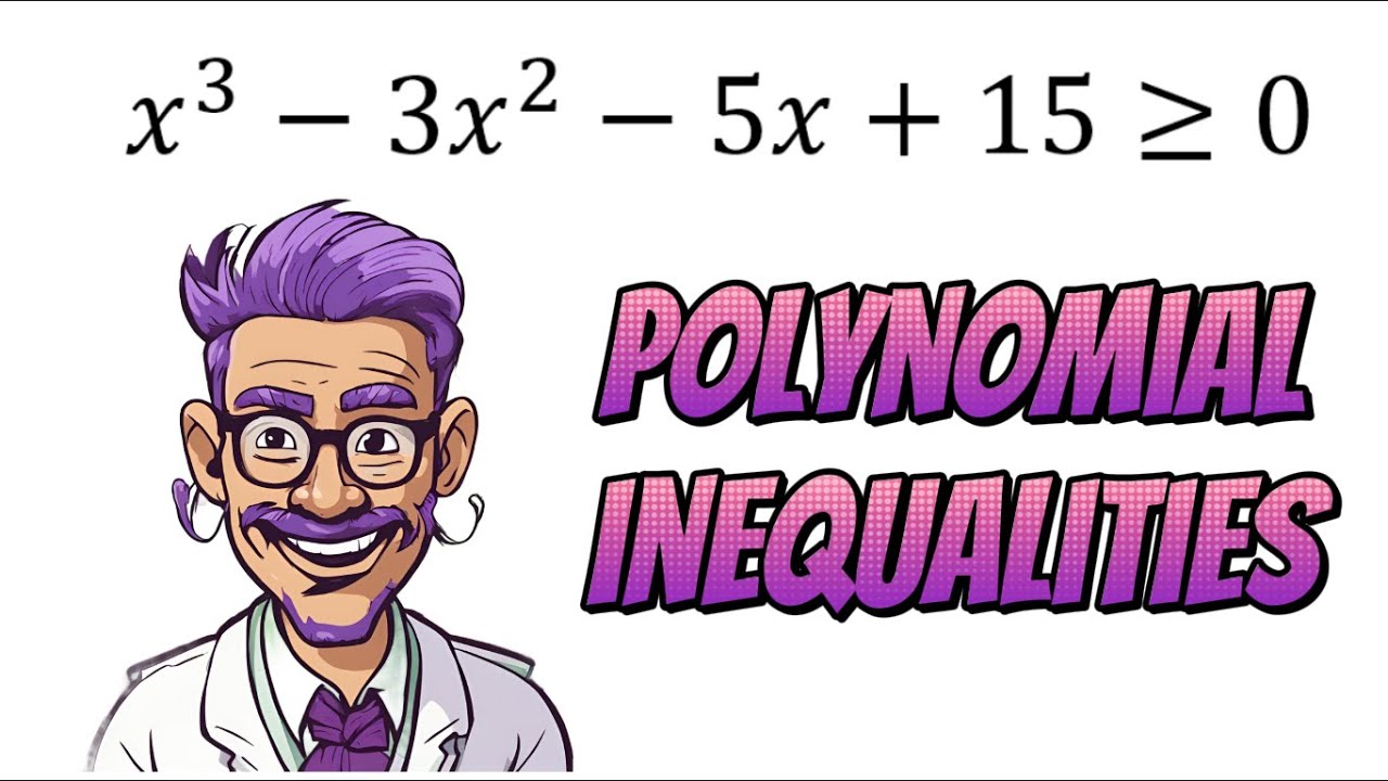 Inequalities How To Solve Polynomial Inequalities Cubic Video 6 Of Inequalities How To Solve Polynomial Inequalities Cubic Video 6 Of