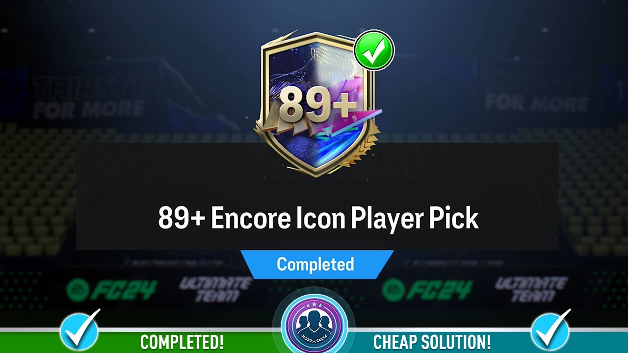 89+ Encore Icon Player Pick Opened! - Cheap Solution & SBC Tips - FC 24 - YouTube
